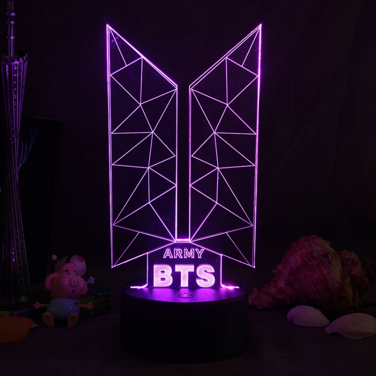 Акриловая лампа "BTS Army" - оповестить о наличии